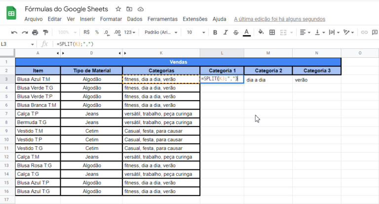 10 fórmulas do Google Sheets para resolver qualquer problema